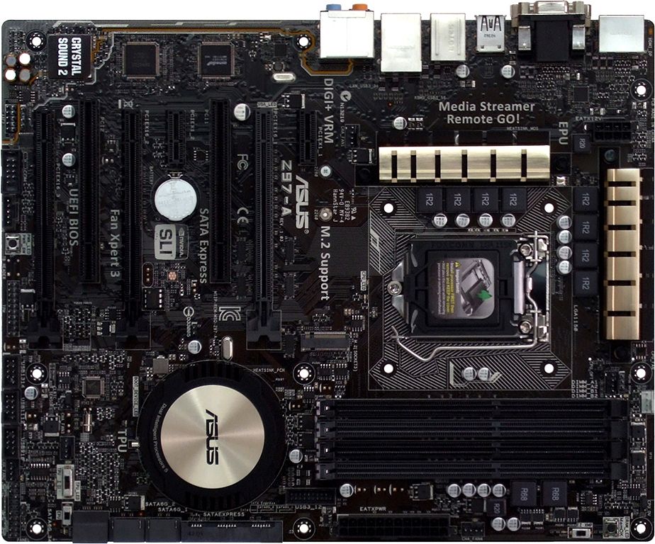 Asus Z97-A - Intel Z97 Express: Five Enthusiast Motherboards, $120 To $160