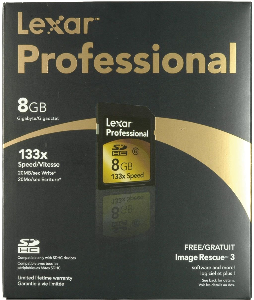 Lexar Platinum II and Professional - 13 SDHC Memory Cards Reviewed ...