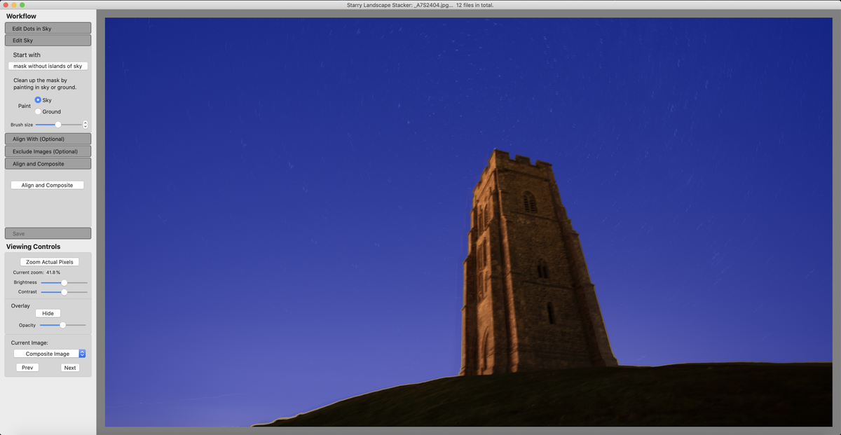 How I created a star trails composite photo at Glastonbury | Digital ...