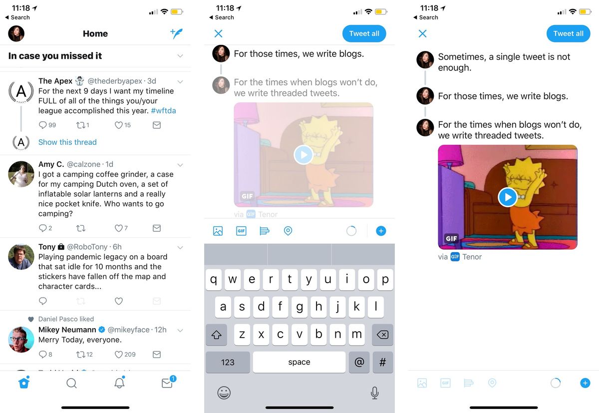 How to use Twitter's new threaded Tweets | iMore