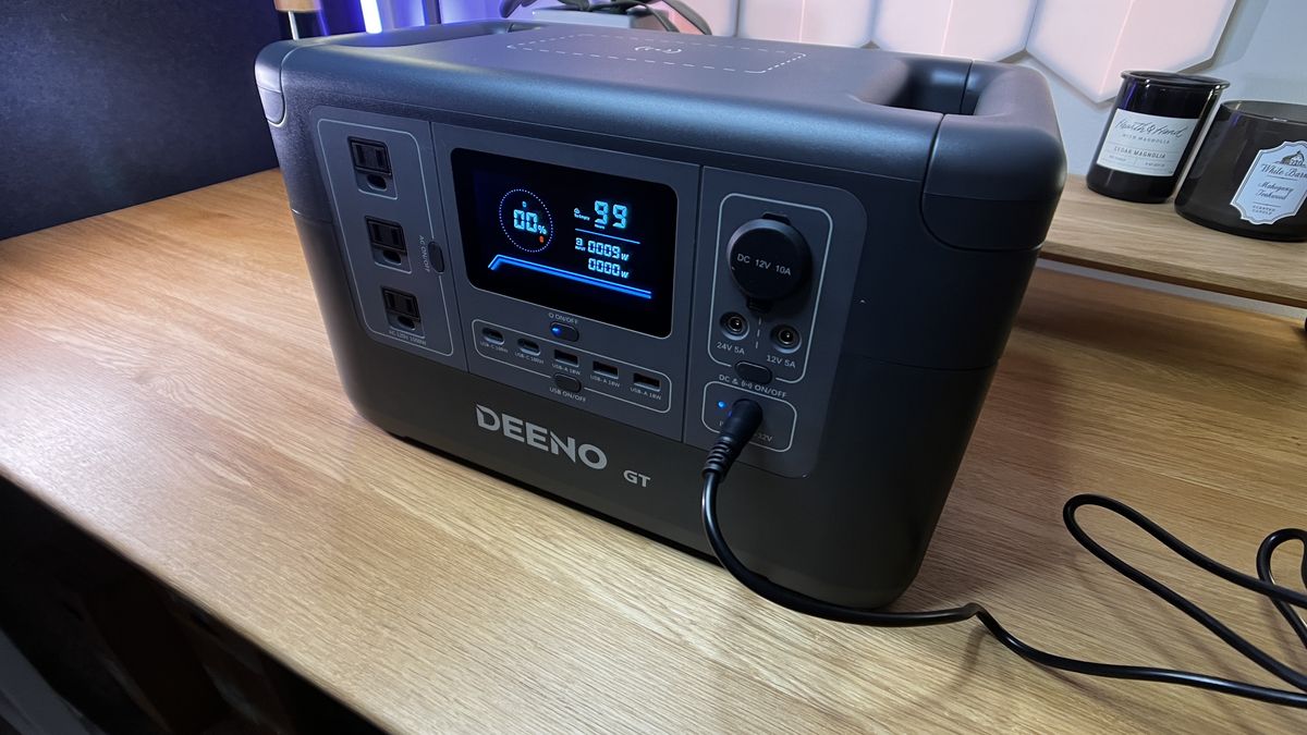 Deeno GT X1500 portable power station review | TechRadar