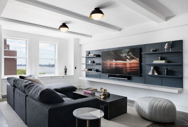 Small TV room ideas: 9 ways to arrange a TV in a tiny room | Homes and ...