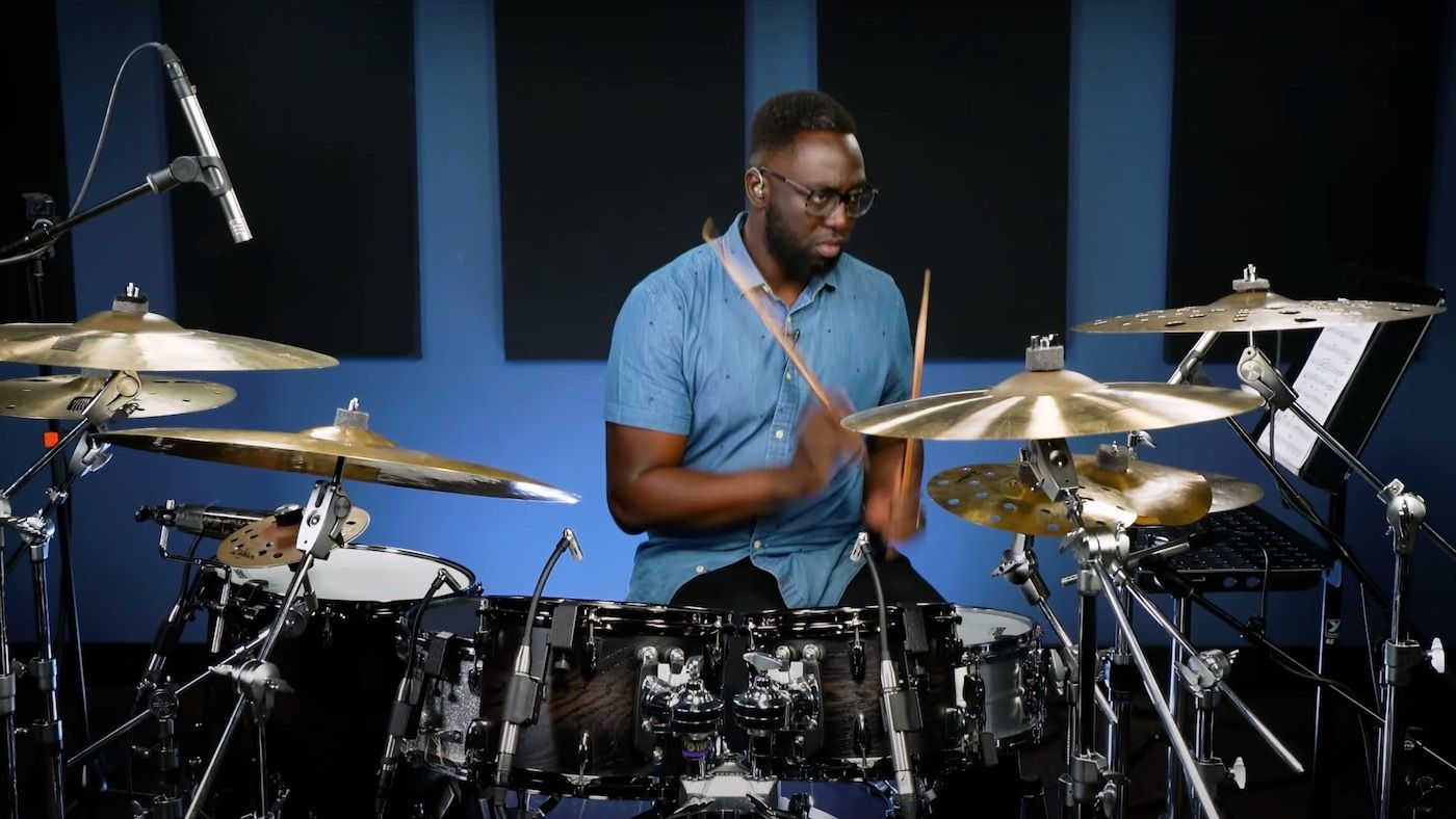Watch this jazz drummer nail Enter Sandman after just one listen, like ...