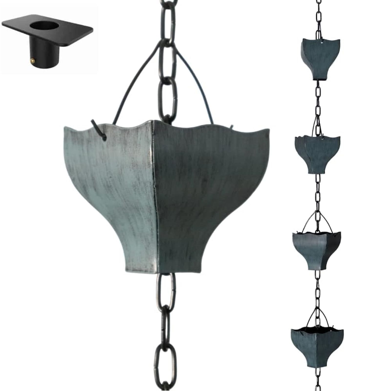 How to choose a rain chain: 4 key steps | Homes and Gardens