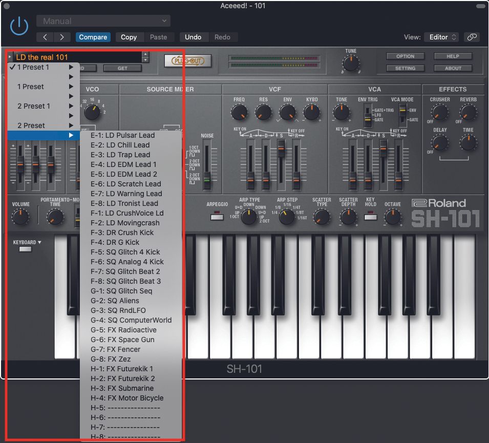 How to recreate a classic acid house synth riff on a virtual Roland SH ...