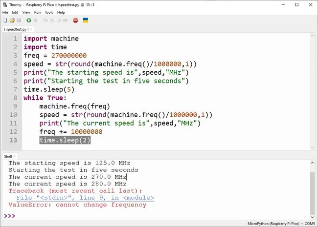 How To Overclock And Underclock A Raspberry Pi Pico Toms Hardware