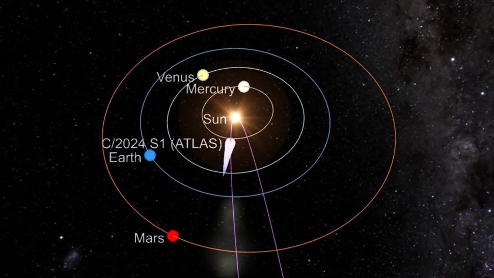 Scientists discover bright 'sungrazer' comet that could be visible with ...