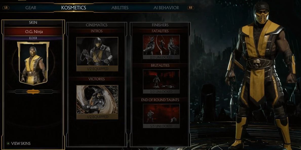 Mortal Kombat 11 goes deep on character customization | PC Gamer