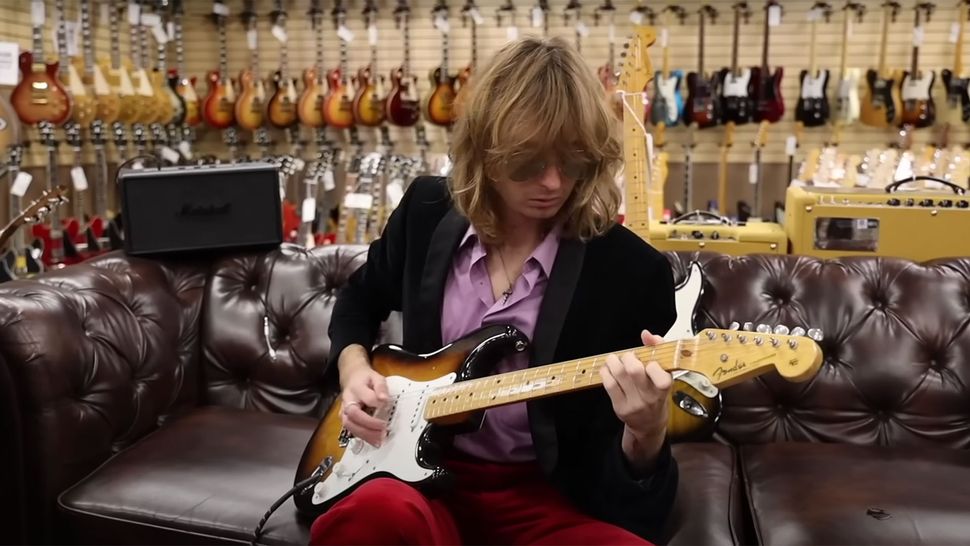 “That is a ’54 reissue. This is the real ’54. It’s number 588 ...