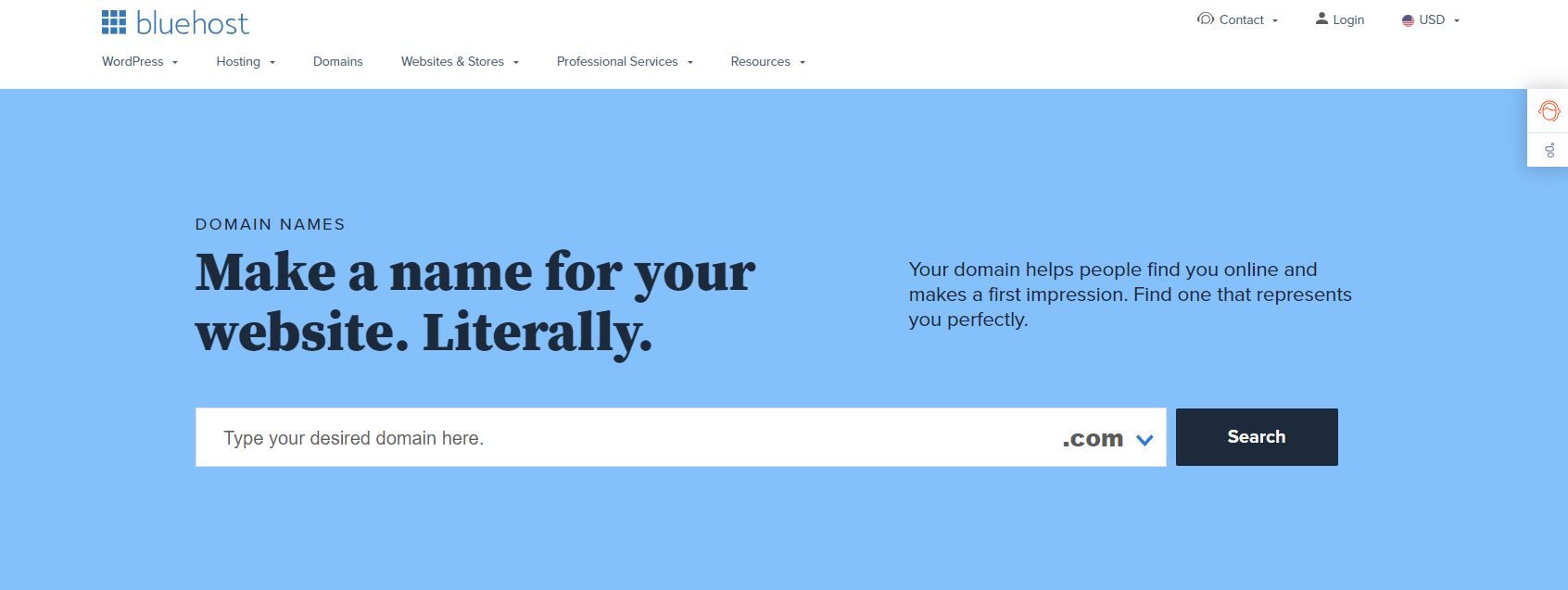 Bluehost domain registration service review | TechRadar