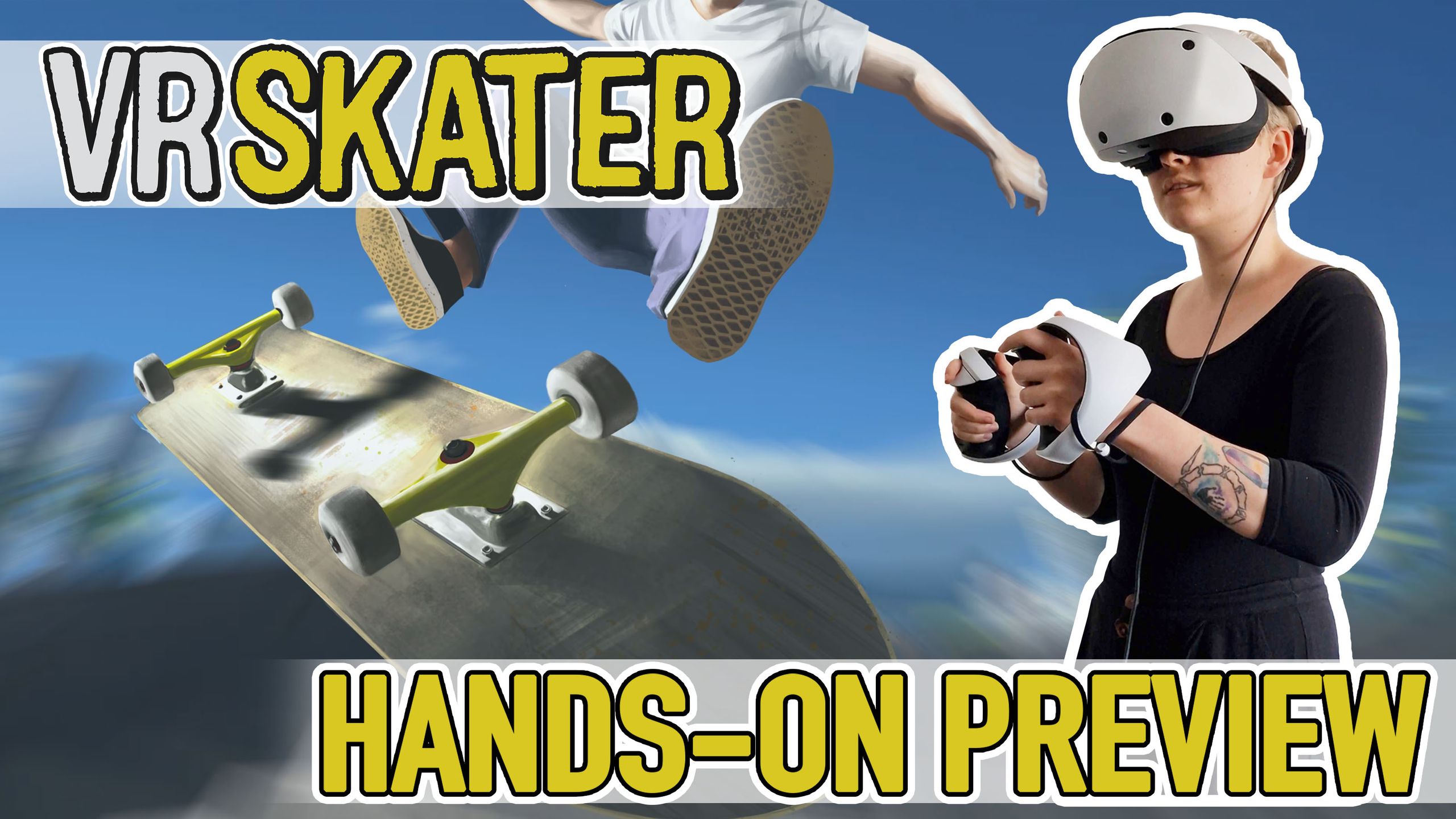 I got to play the new VR Skater demo – and I'm officially obsessed ...
