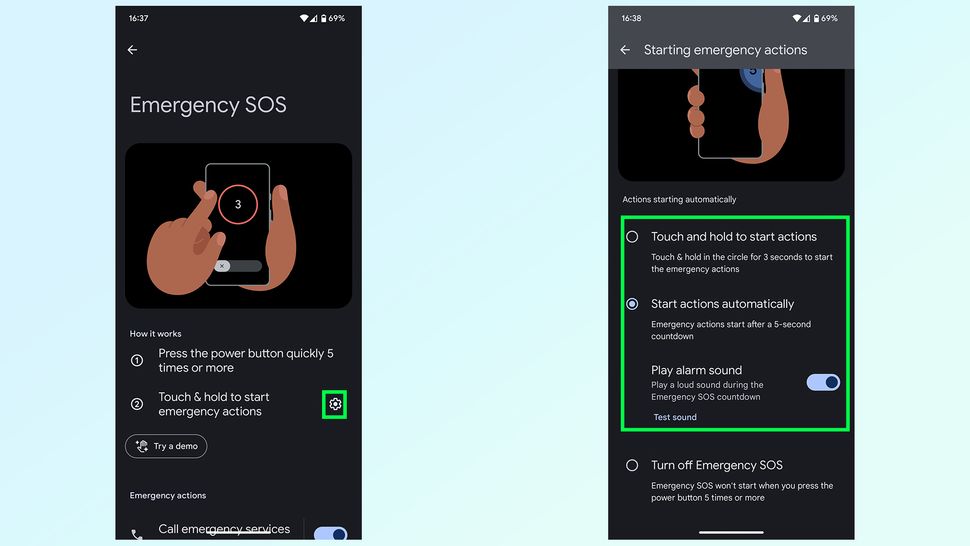How to enable and use Google Pixel Emergency SOS | Tom's Guide