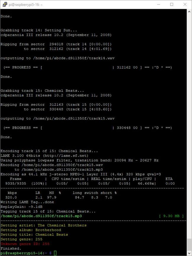 How to rip your audio CDs to MP3, FLAC from the Linux terminal with ...