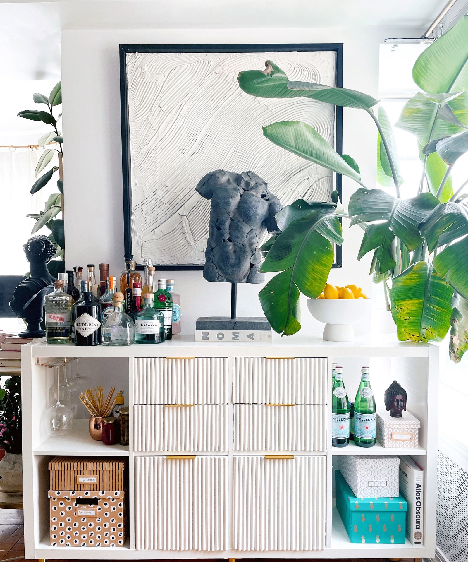 Five chic ways to style the IKEA KALLAX | Livingetc