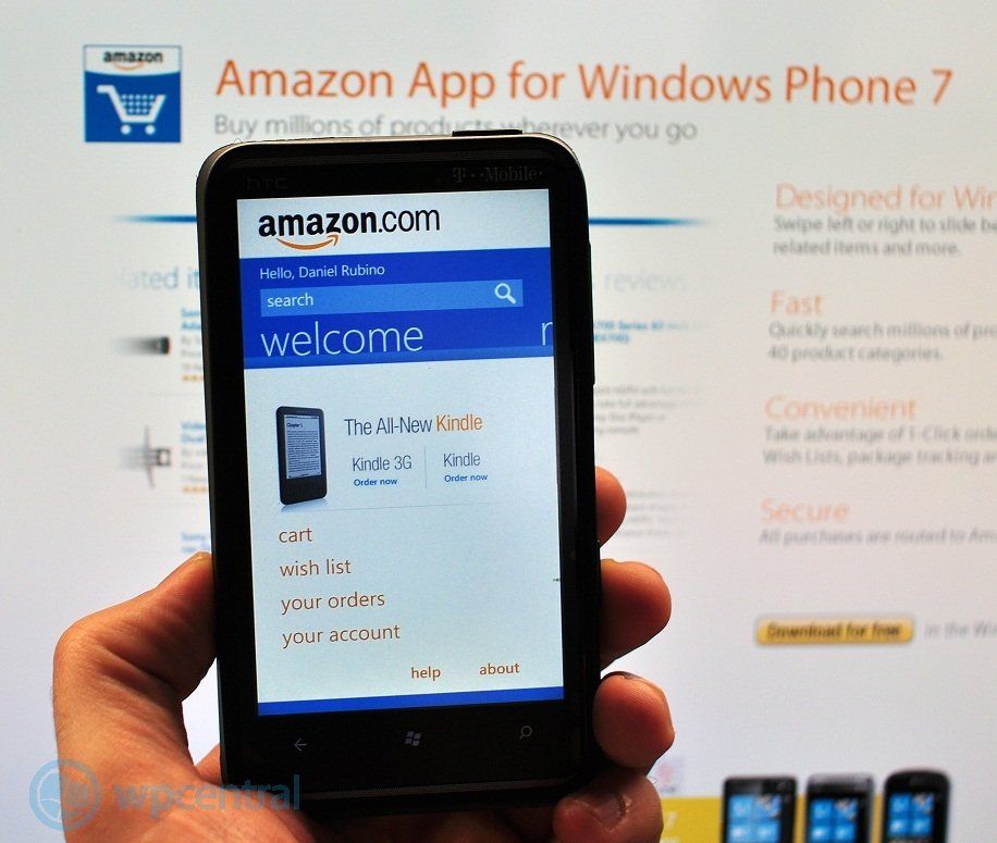 Amazon Mobile app gets update for Mango and a barcode scanner | Windows ...