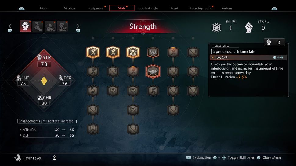 Best Rise of the Ronin abilities, skills and stats | GamesRadar+