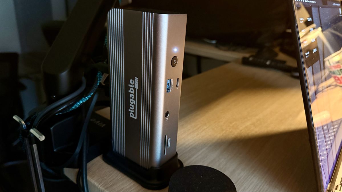 Plugable Thunderbolt 5 docking station review | TechRadar