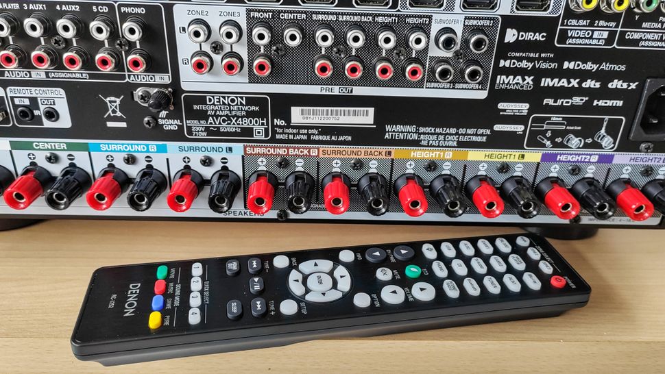 Denon AVR-X4800H review: One of the most thrilling AV receivers I've ...