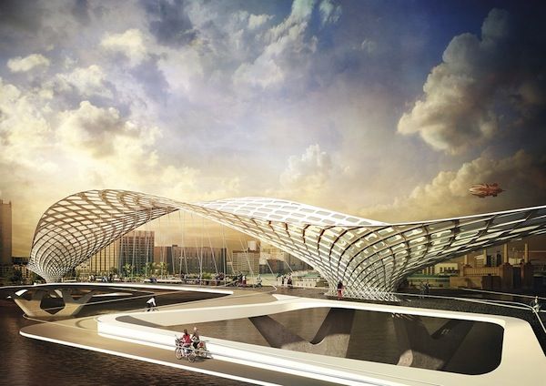 Conceptual designs for new London bridge will blow you away | Creative Bloq