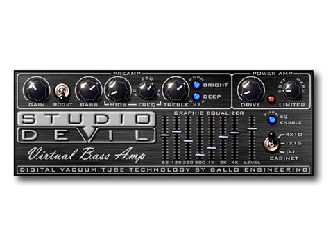 Virtual Bass Amp plug-in from Studio Devil | MusicRadar