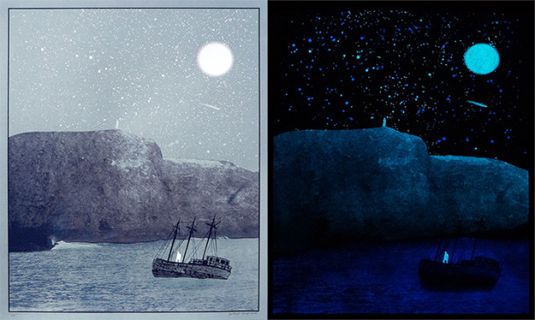 Glow-in-the-dark poster exhibition is truly revealing | Creative Bloq