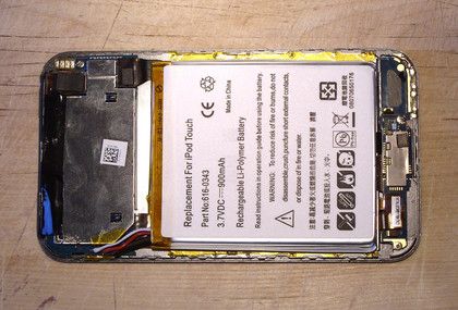 Replace your iPod battery steps 10-17 - How to replace your iPod touch ...