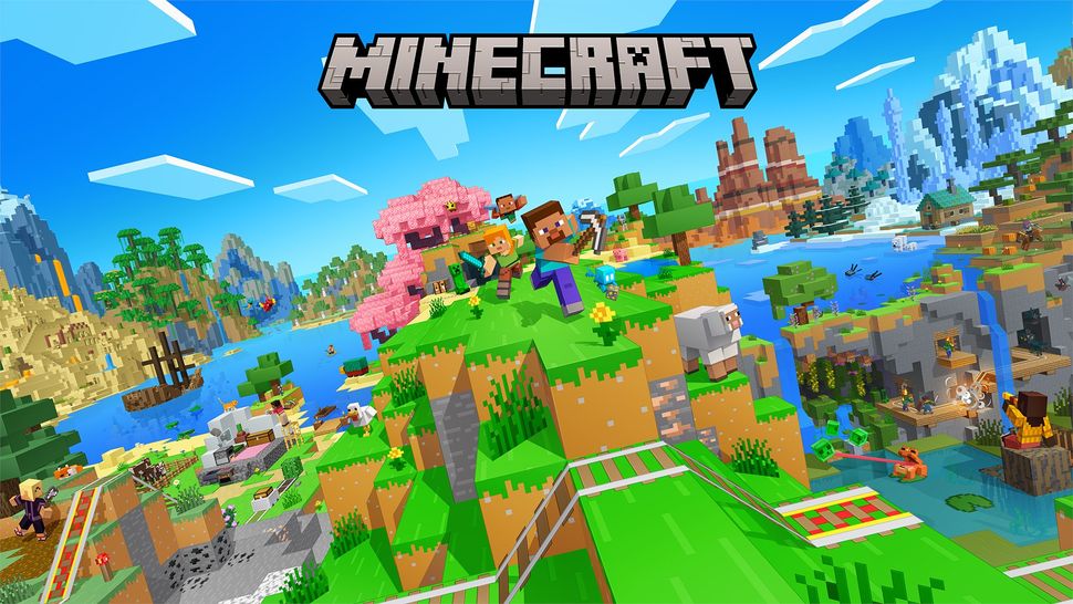 Minecraft is getting a redesign! Well, at least the official artwork is ...