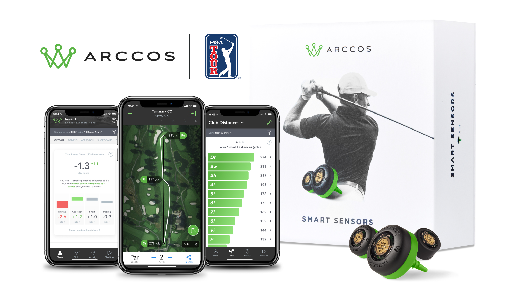 Arccos Announces Partnership With PGA Tour And Investment From Major Arccos Announces Partnership With PGA Tour And Investment From Major