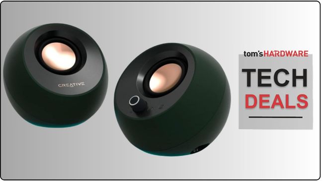 The minimalistic Creative Pebble Pro stereo speakers marked down to ...