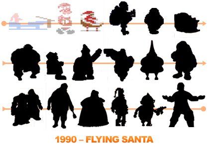The evolution of Santa Claus | GamesRadar+