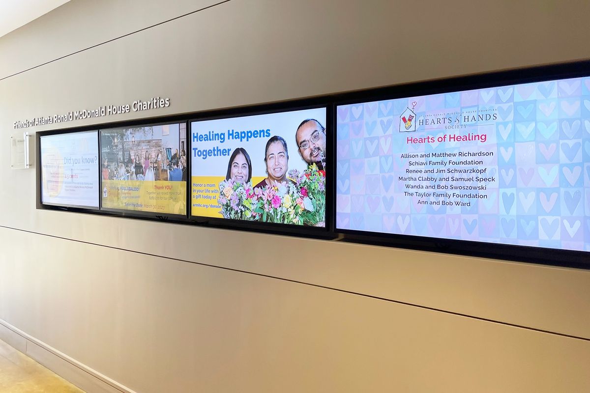 Visix Provides Streamlined Digital Signage System for Atlanta Ronald ...