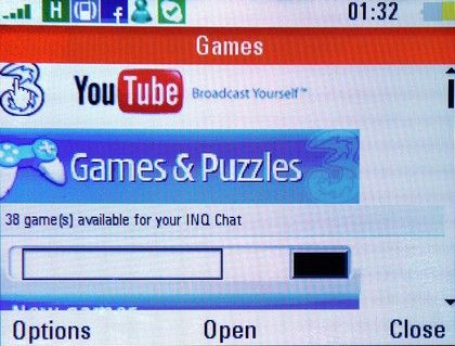 INQ Chat 3G: Internet - INQ Chat 3G review - Page 4 | TechRadar