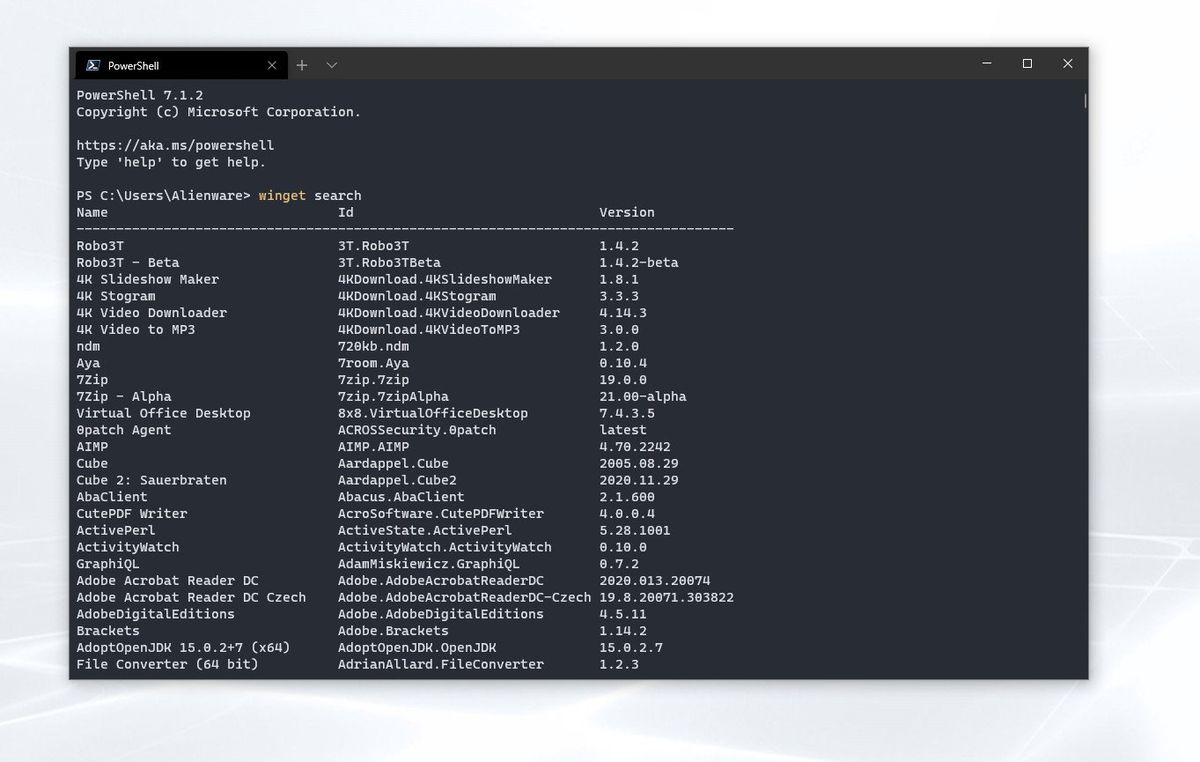How to search for apps in Windows Package Manager | Windows Central