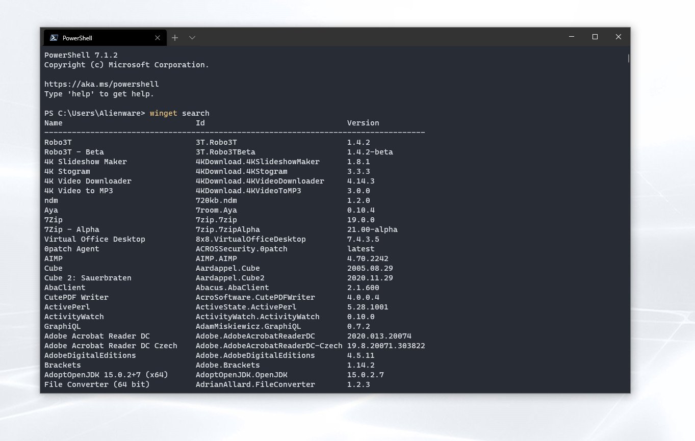 How to search for apps in Windows Package Manager | Windows Central