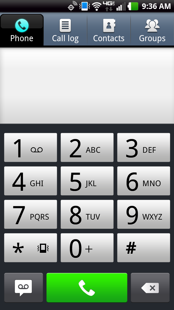 Contacts and calling - LG Spectrum review - Page 3 | TechRadar
