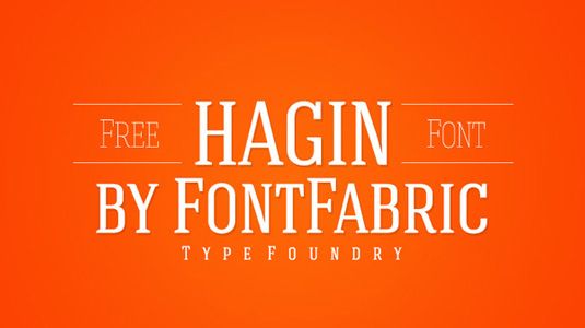 Font of the day: Hagin | Creative Bloq