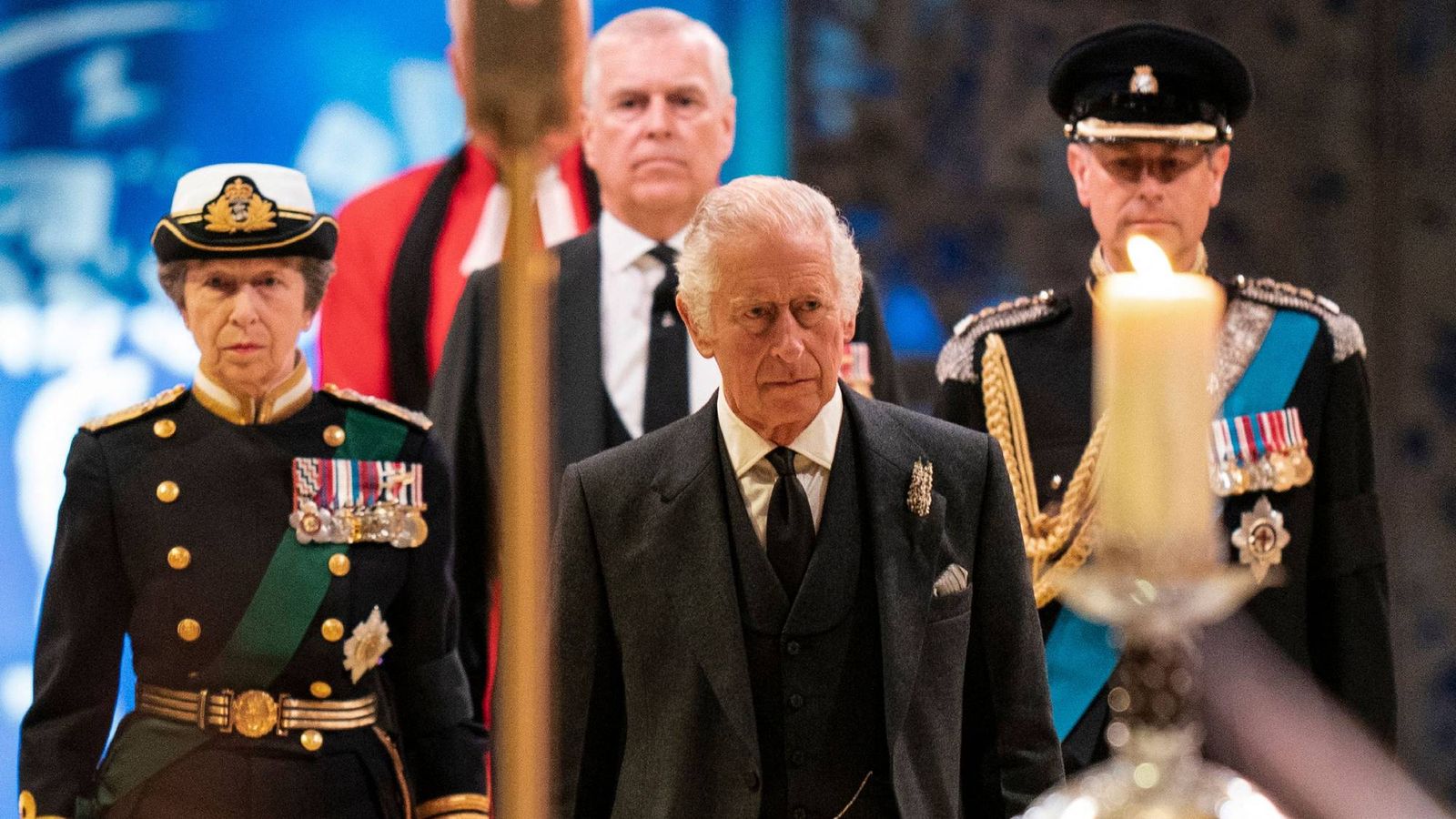 How Princess Anne made history this week at the Vigil of the Princes ...
