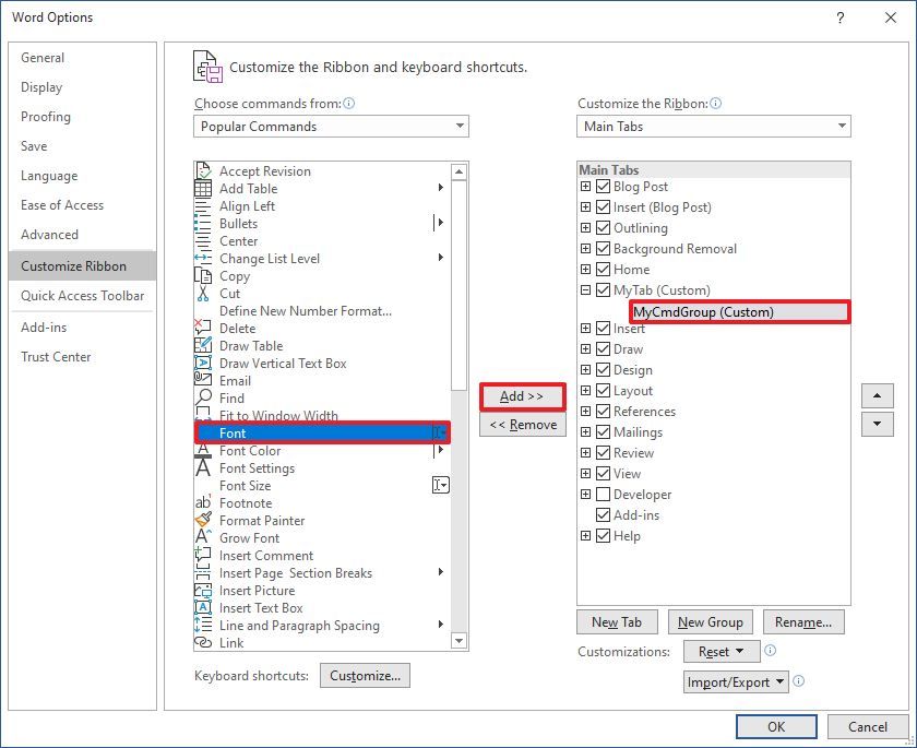 How to customize ribbon menu in Office | Windows Central