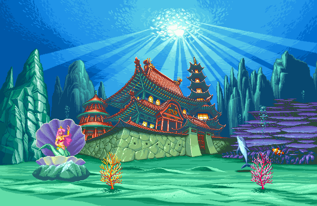 Classic game backdrops recreated as animated GIFs | Creative Bloq