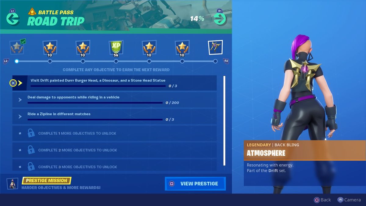 Fortnite Road Trip challenges: Road Trip mission and prestige explained ...