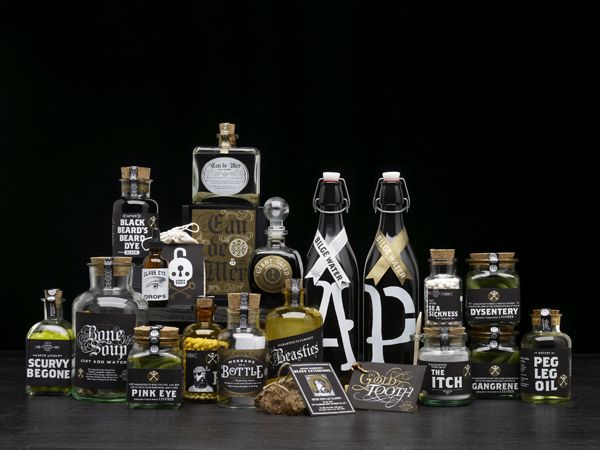 Studio gives storefront a stunning pirate-themed identity | Creative Bloq