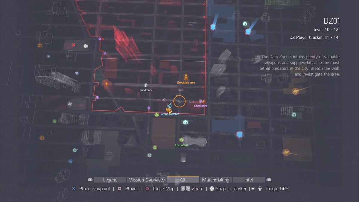 The Division Dark Zone 01 - The Division's Dark Zone: Chest locations ...