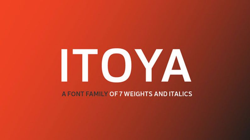 Font of the day: Itoya | Creative Bloq