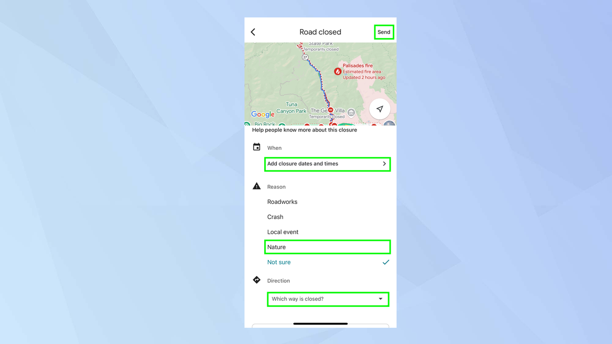 How to report wildfires in Google Maps using Crisis Alerts | Tom's Guide