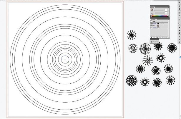Create radial patterns using type | Creative Bloq