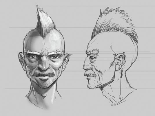 How to draw a portrait from different angles | Creative Bloq