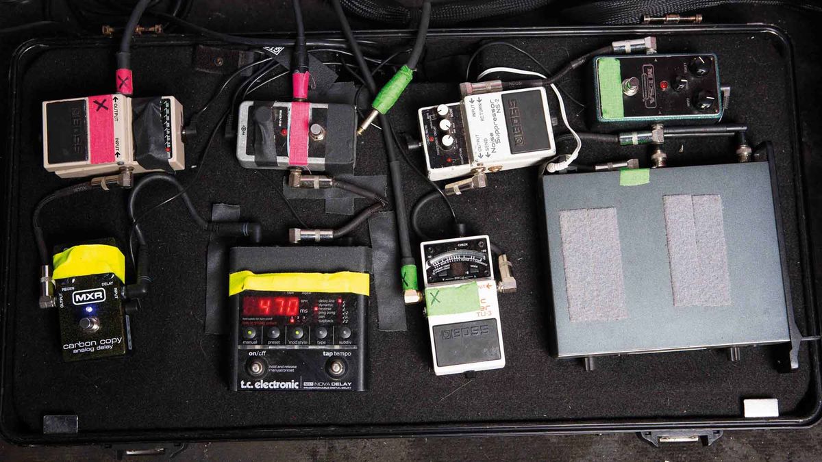 In pictures: 68 pro guitarists' pedalboards | MusicRadar