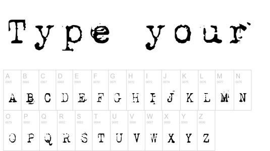 16 free grunge fonts | Creative Bloq