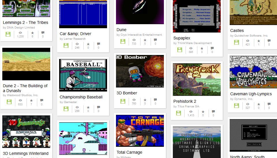 Nearly 2400 MS-DOS games are now playable in your browser | PC Gamer