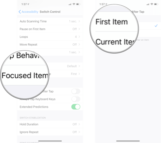 How to use Switch Control on iPhone and iPad | iMore